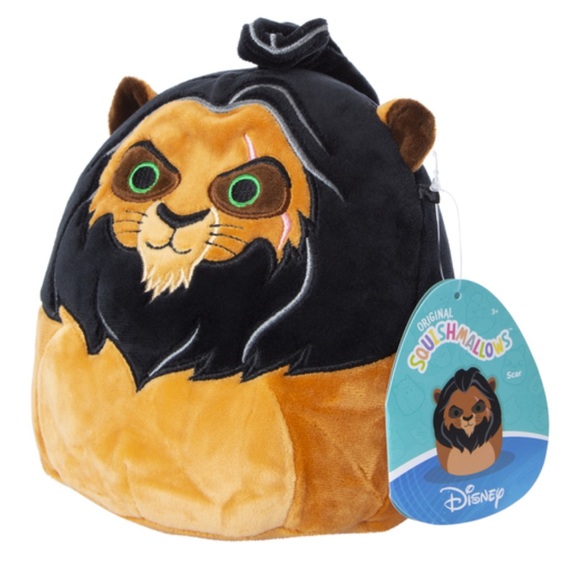 Squishmallows | Other | Nwt 65 Scar From Disney The Lion King ...
